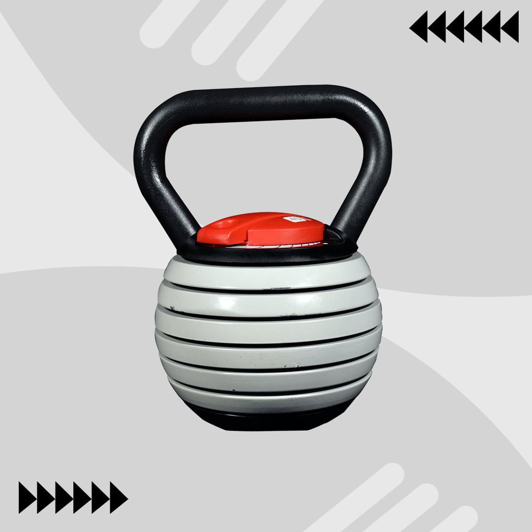 Durafit Kettle bell | Home workout | Adjustable | 40 Pounds | PVC ...
